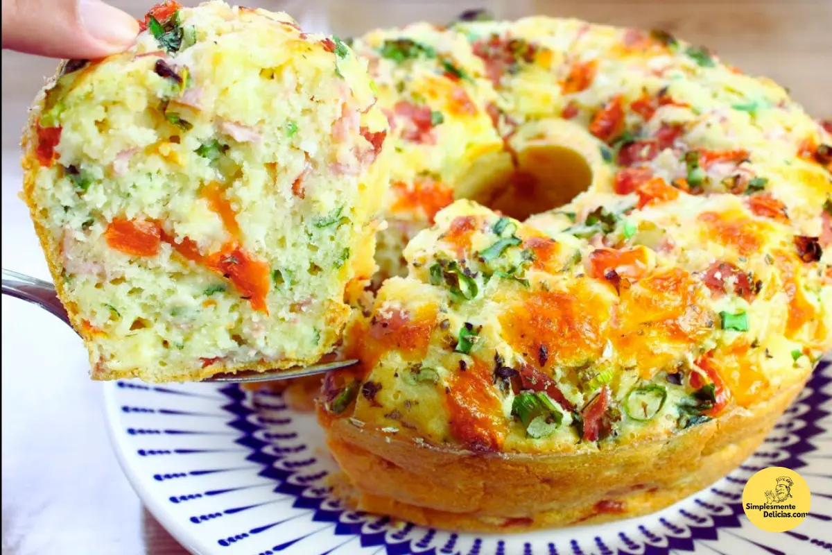 Bolo Salgado de Liquidificador A Receita Prática e Deliciosa que Vai ...